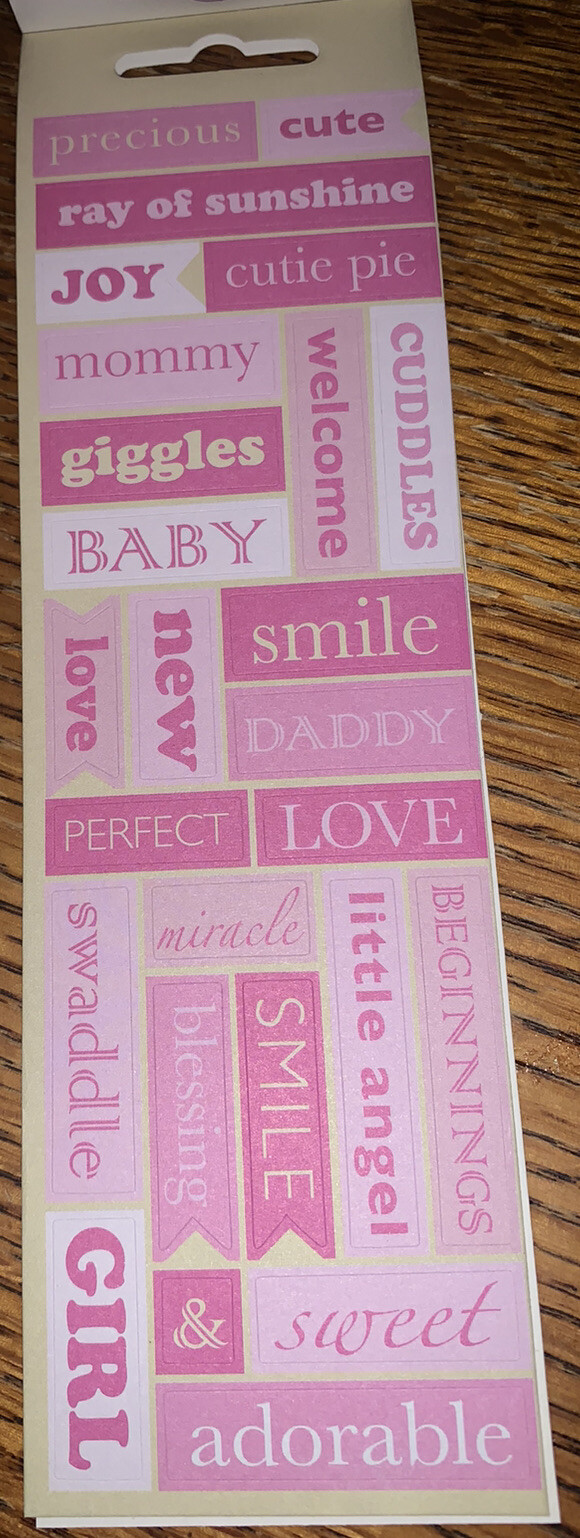 MOMENTA ~ IT'S A GIRL BABY 39 PC PACK Sweet Dreams Precious Miracle Joy ...