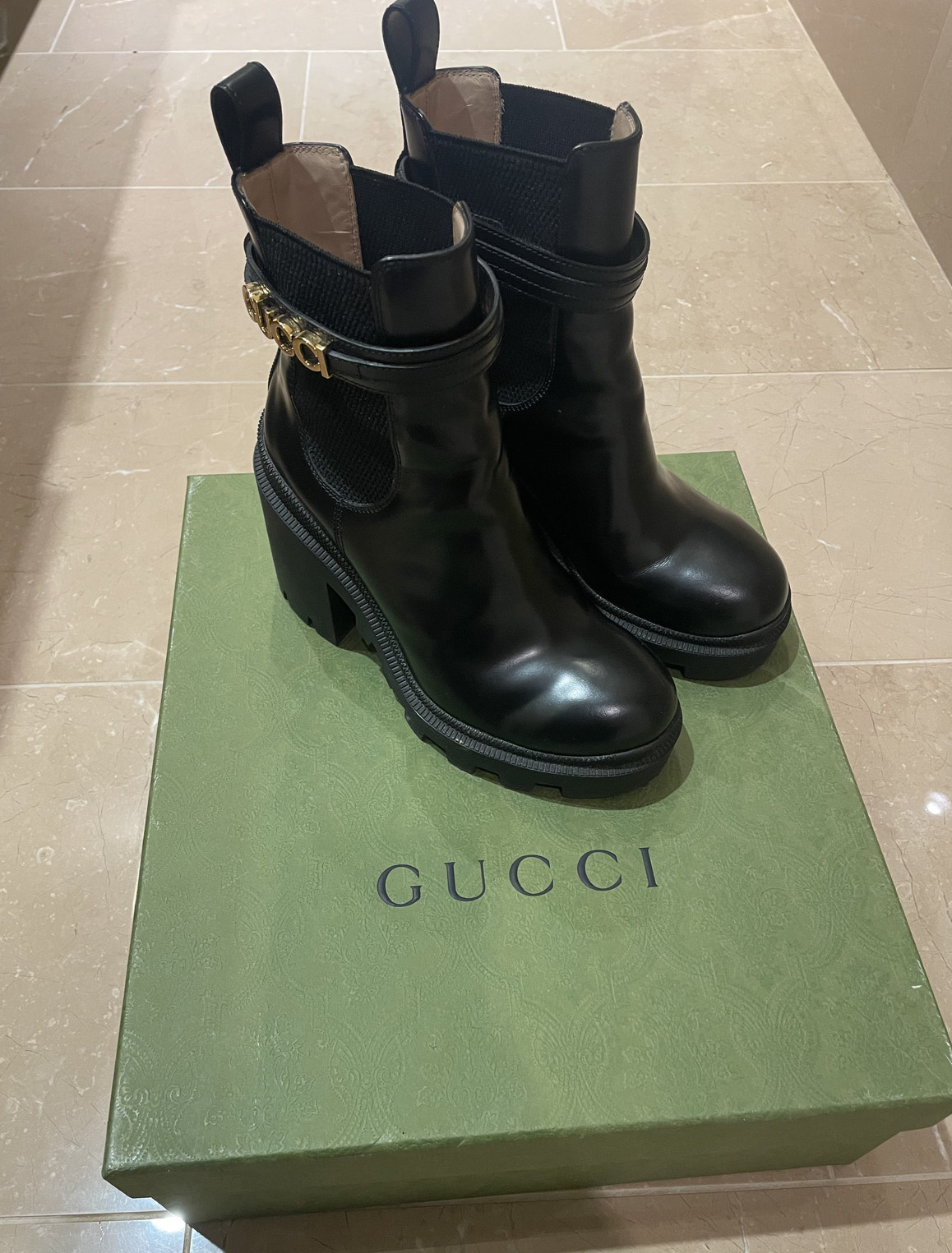 gucci booties women 5.5 - Gem