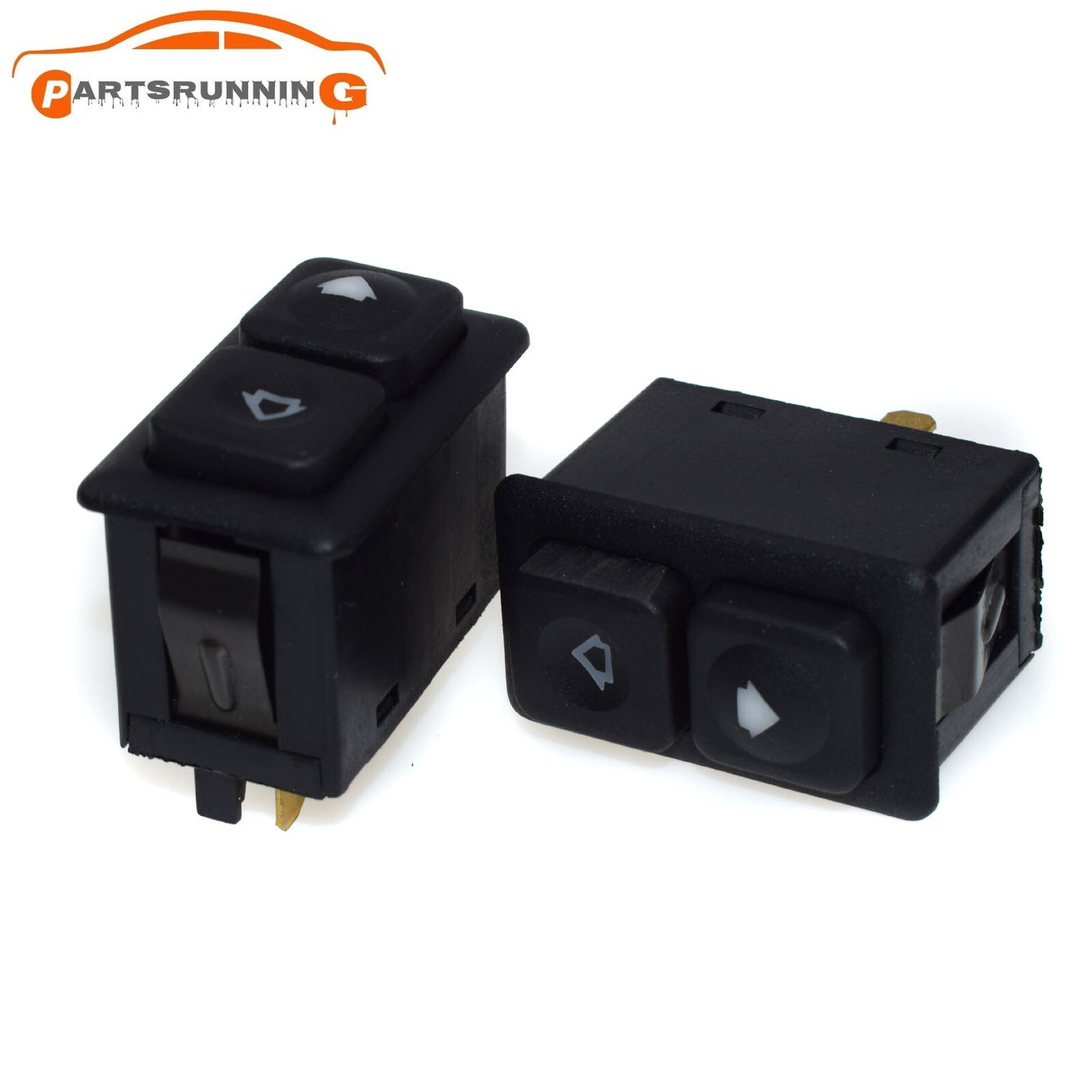 2 PCS Illuminated Power Window Switch 61311381205 For BMW E23 E24 E28 ...