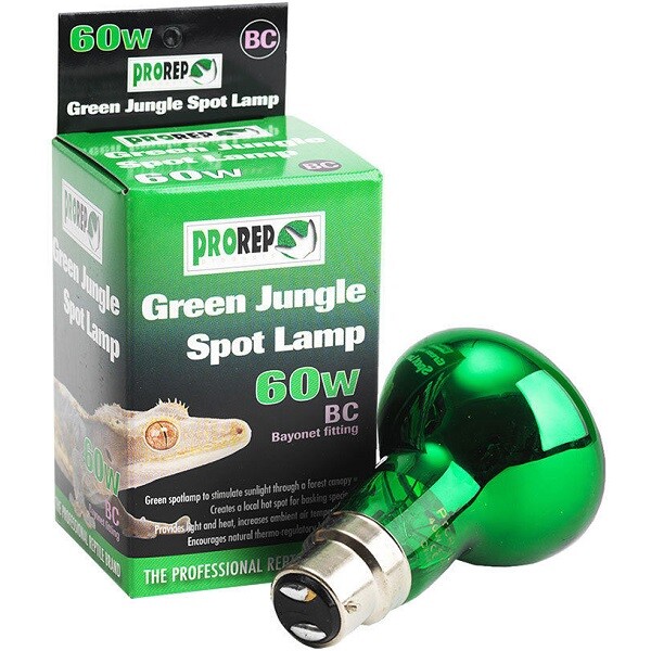 ProRep Reptile Light Bulb Heat Basking Lamp - Bayonet or Screw Fitting ...