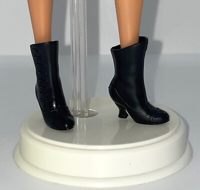 Barbie Florence Nightingale Helen Keller Black Victorian Ankle Boots ...