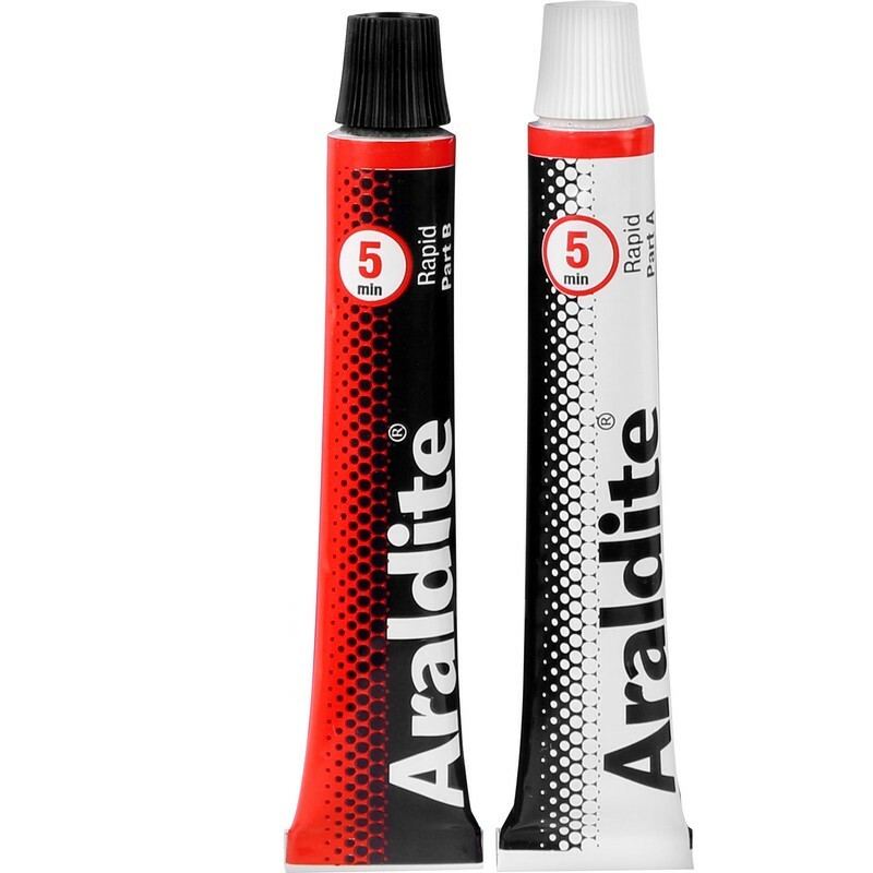 6 x Araldite Rapid Fast Setting Epoxy 2 Part Strong Adhesive Glue 2 x ...