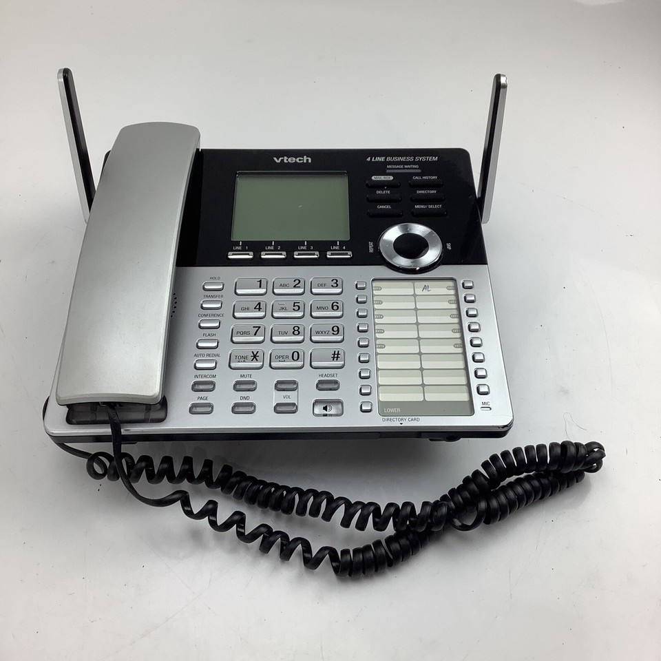 VTech CM18445 4-Line Expandable Business Phone with Answering System ...