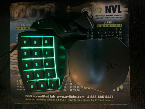 Razor Tartarus RZ07-0103 PC Gaming Keyboard | eBay