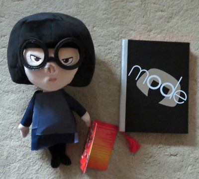 Disney Store Incredibles Edna Mode Plush Doll + Edna Journal New | eBay