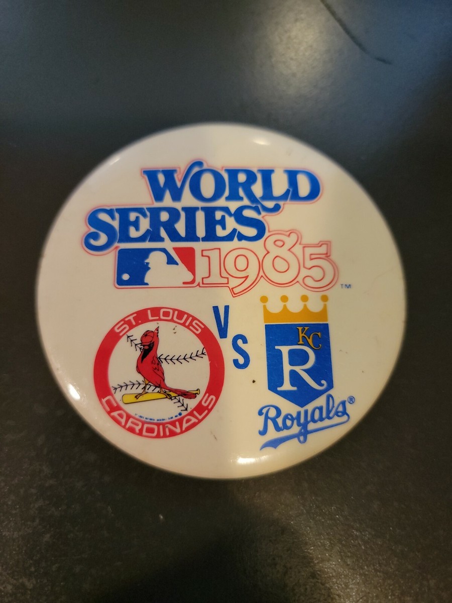 1985 World Series Logo 1985 Kansas City Royals World Champions Pin