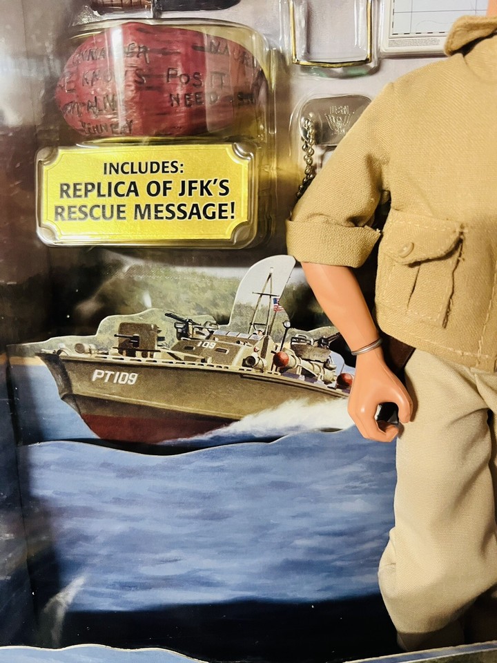 Gi Joe Hasbro John F Kennedy Dead Stock New!!! | eBay
