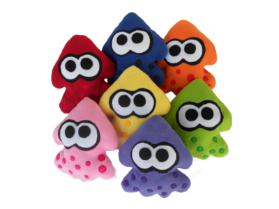 Handmade Splatoon 3 Squid Plush Stuffed Animal - Available in 7 Colors ...