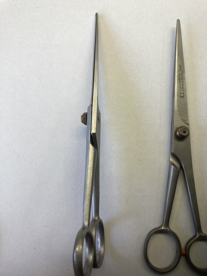 6 Barber, Salon, Groomer,Hair Cutting Scissors Shears. Ice,Dubl Duck, Eickert | eBay