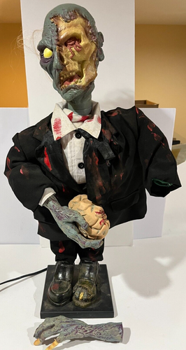 26" Halloween Decorations Outdoor Scary Zombie Props Decor Please Read ...