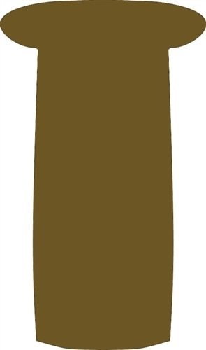 Wood Shotgun Shell Shape, Unfinished Shape, Wooden Bullet Cutout ...