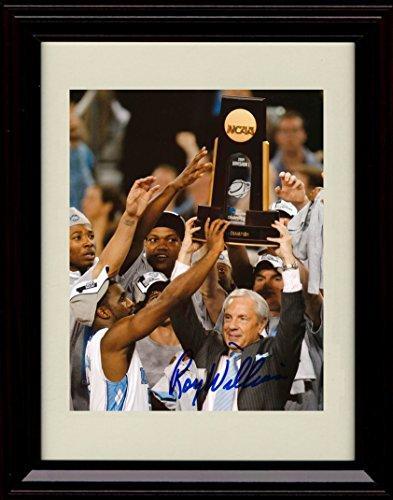 16x20 Framed Roy Williams Autograph Promo Print - North Carolina Tar ...