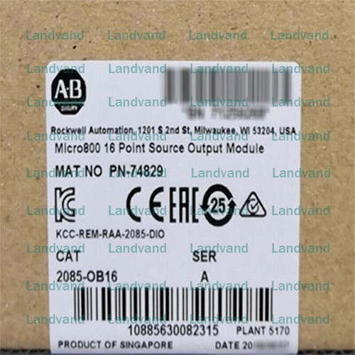 Allen Bradley 2085-OB16 16-point digital output Micro850 Expansion ...