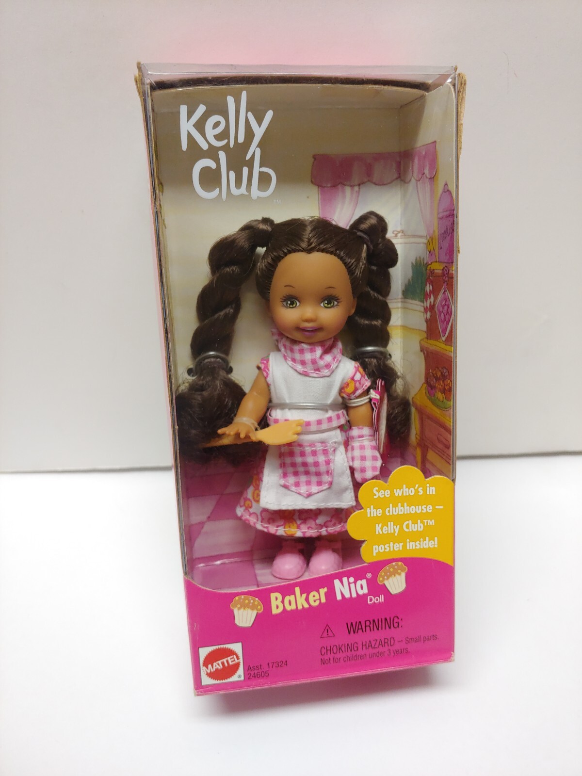 Rare 1999 Baker Nia Kelly Club Doll NIB Mattel Exitement !!! | eBay