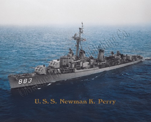 USS NEWMAN K PERRY DD 883 Photo Print Personalized US Navy | eBay