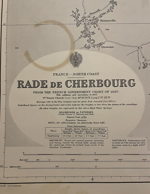 1900-Now - Vintage British Admiralty Chart Map Ireland