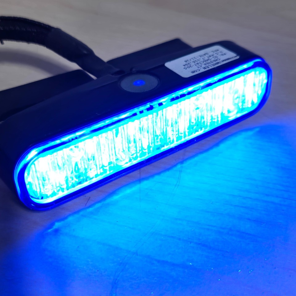 (2) WHELEN SETINA ION LED Lights- Blue flash 1 color | eBay