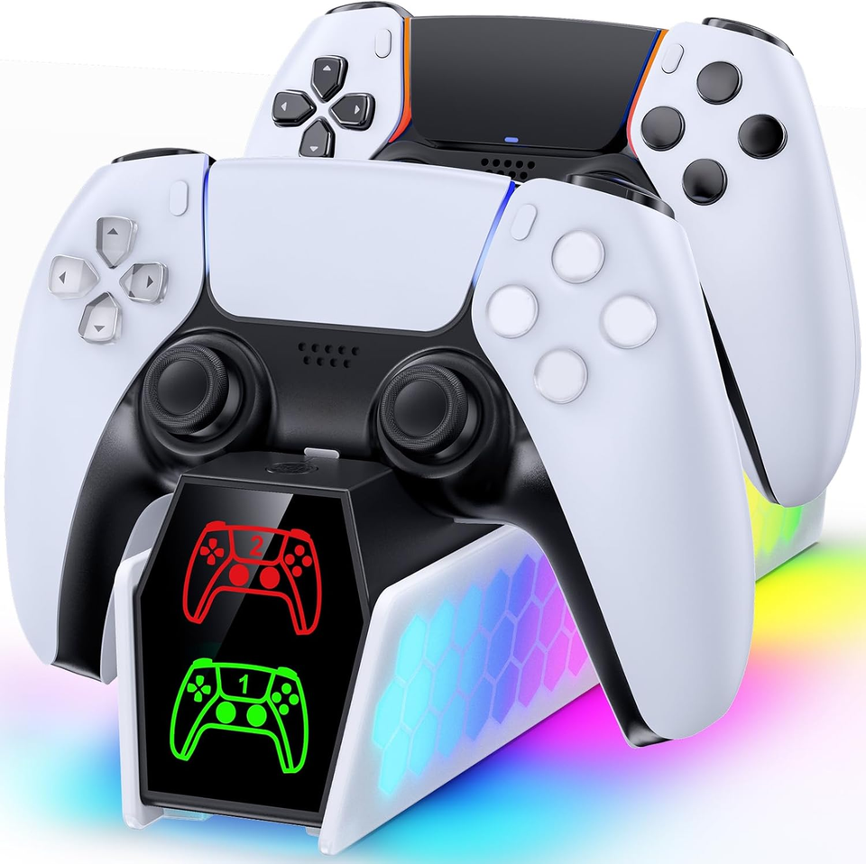 PS5 Controller Charger Station Compatible with Original & Edge ...