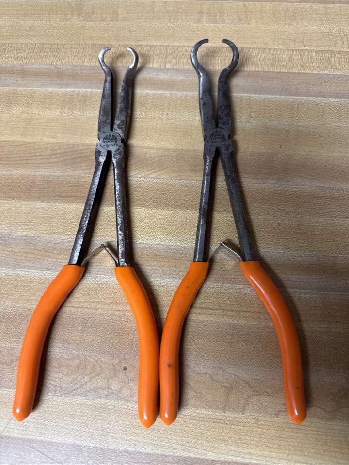 MAC TOOLS P3017870 & P3017880 Long Reach Spring Loaded Hose Gripping ...