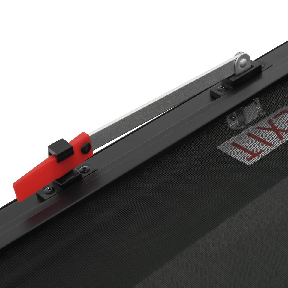 30"x20" RV Exit Window w/Screen & Trim Ring Tempered Glass Window ...