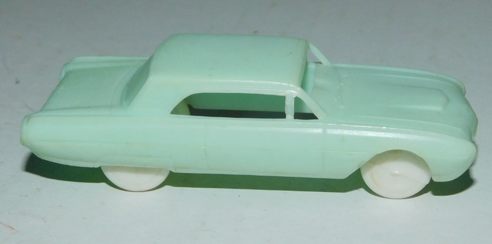 F&F Mold & Die Works Powder Blue Ford Cougar Plastic Car Cereal Premium ...