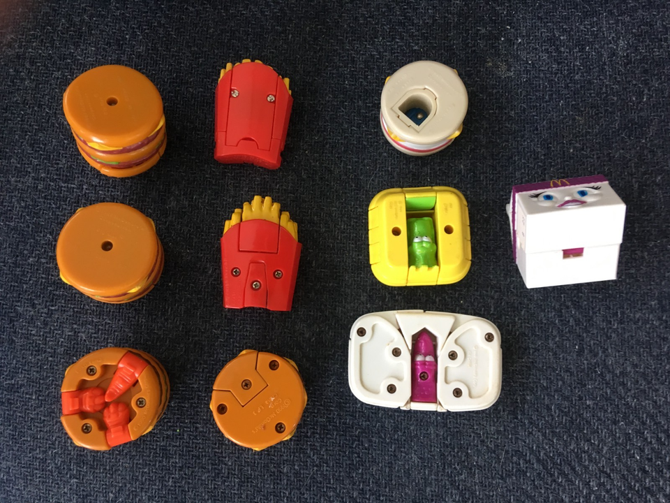 McDonald's Transformers - Ten - Used | eBay