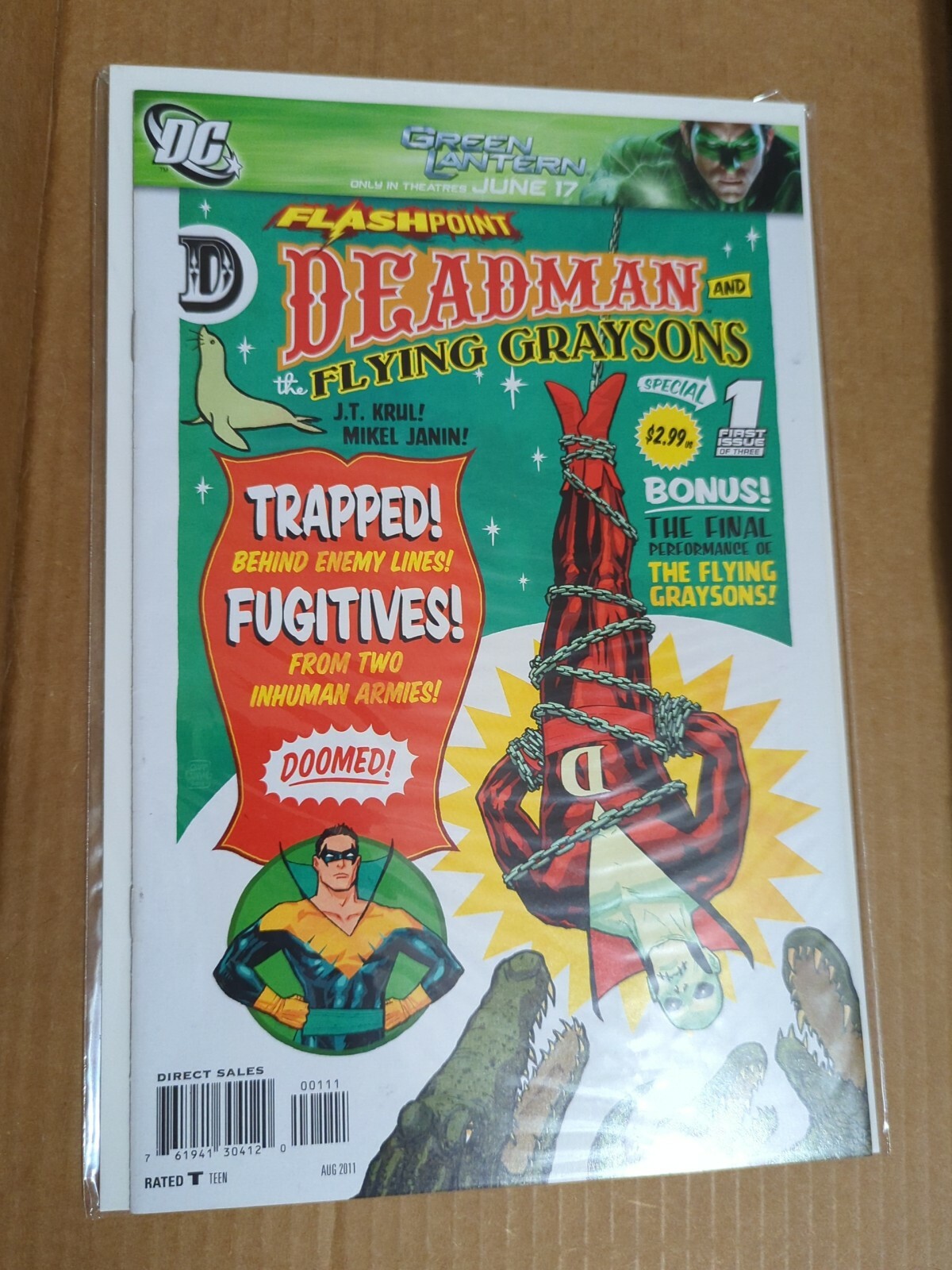 DC Comics Flashpoint: Deadman and the Flying Graysons (2011) #1 Dick ...