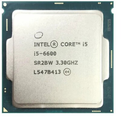 Lot of 10 Intel Core i5-6600 CPU Processor Quad Core Desktop PC 3.30GHz ...