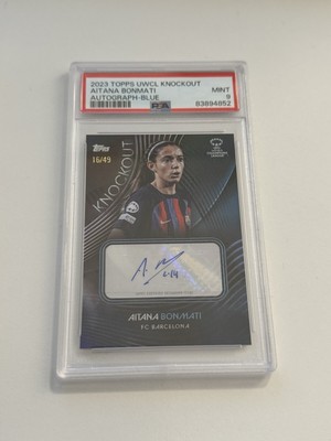 Topps WCL knockout Aitana Bonmati /49 Auto 2023 Ballon D’Or Barca | eBay