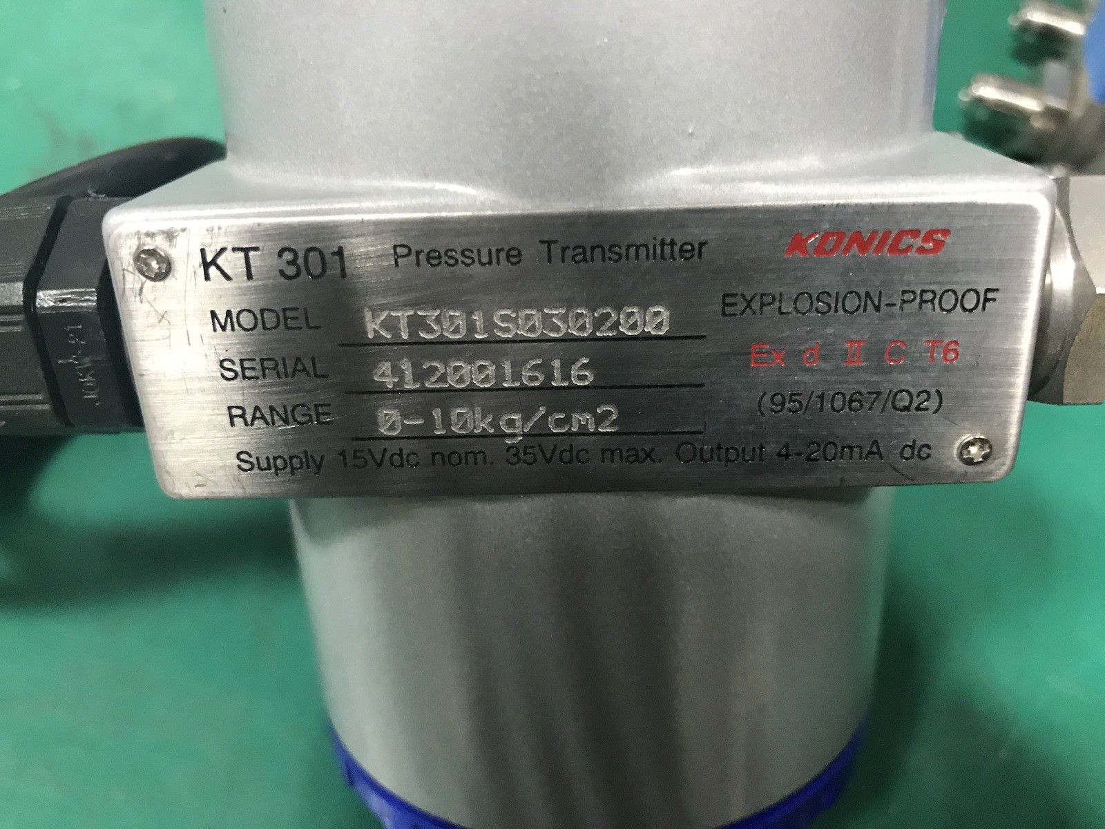 KONICS KT301 pressure transmitter | eBay