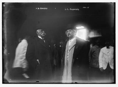 Henry Huttleston Rogers,1840-1909,Samuel Langhorne Clemens,1835-1910 ...