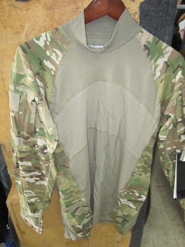 ARMY COMBAT SHIRT - FLAME RESISTANT (SIZE LARGE, NSN: 8415-01-580-4858 ...