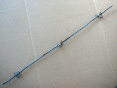 MERRILL'S FOUR POINT TWIRL BARB on LIGHT WEIGHT LINE - ANTIQUE BARBED ...