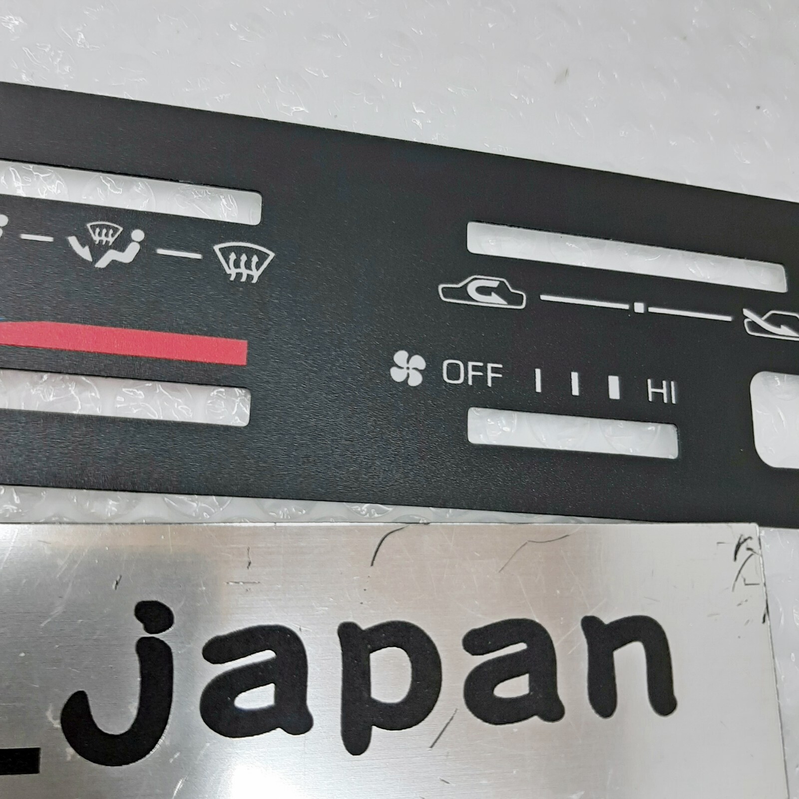 Toyota Genuine RHD Corolla AE86 A/C Heater Conditioner Control Panel ...