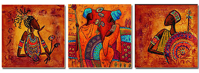 Art Ceramic Mural Backsplash Bath Africa Decor Tile #4 | eBay