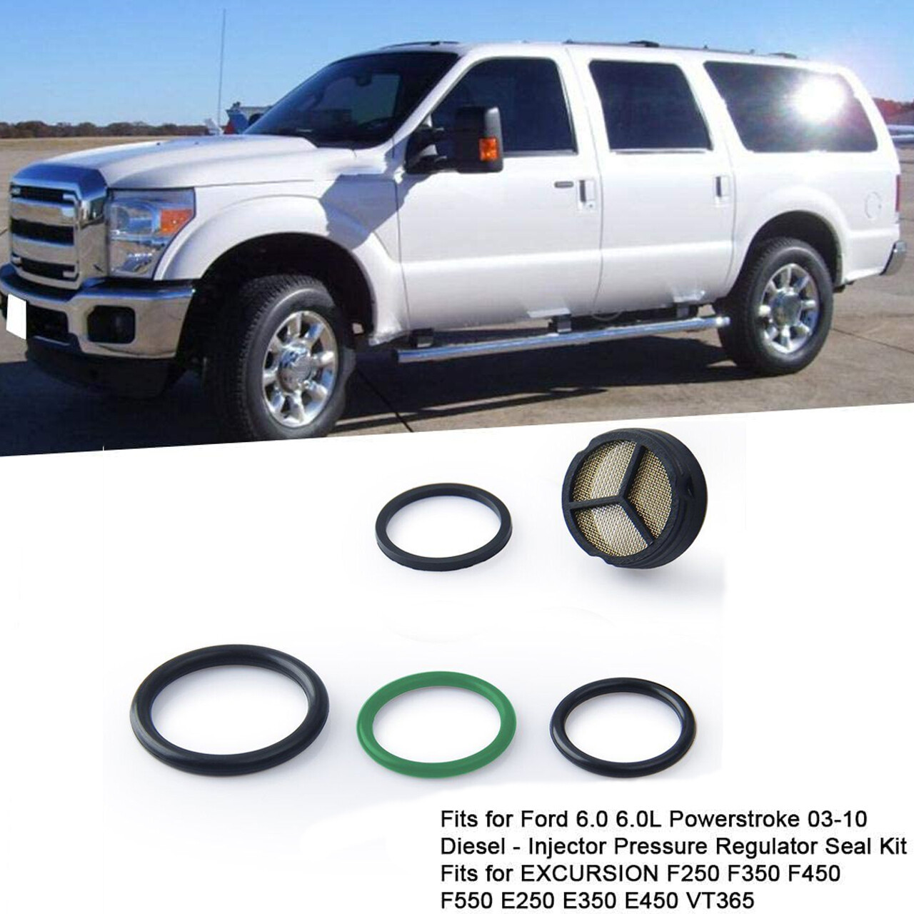 Powerstroke Diesel IPR Valve Screen Injector Seal Kit For Ford 6.0L ...