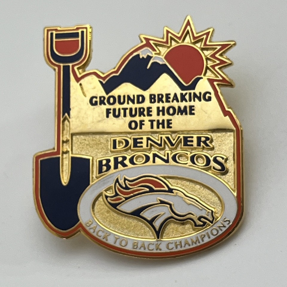 Denver Broncos 2001 Empower Field Mile High Stadium NFL Football Lapel ...
