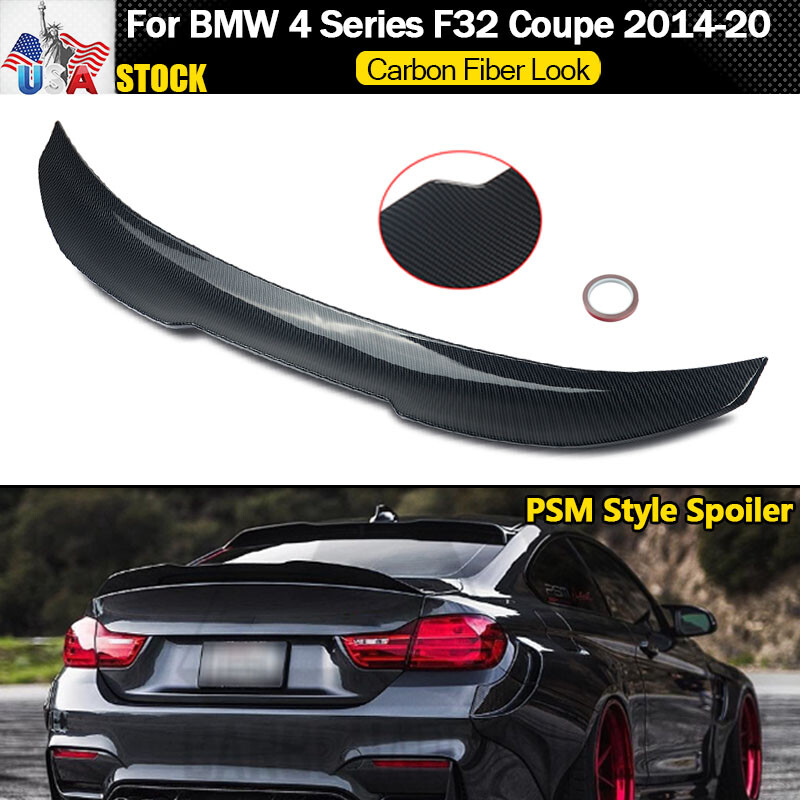 For 2014-2020 BMW F32 428i 440i Duckbill Highkick Carbon Fiber Rear ...