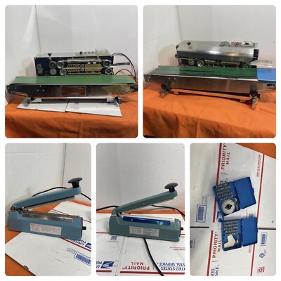 Sealers/Sealing Machines - Continuous Hand Rotary Sealer