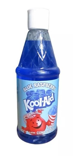 Kool-Aid Blue Raspberry Snow Cone Syrup, 16 Fl Oz (473ml ...