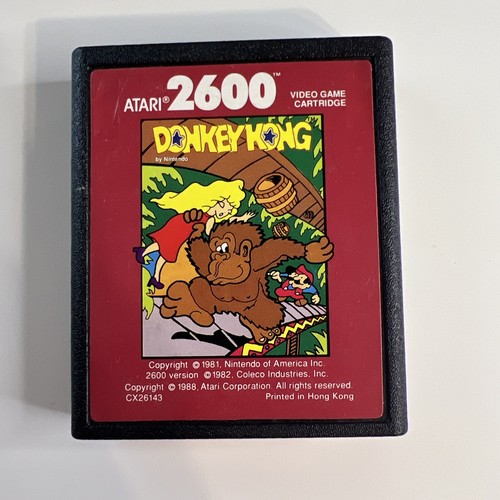 Vintage Atari 2600 DONKEY KONG Video Game Cartridge | eBay