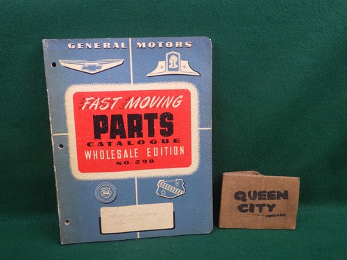 1949 1950 General Motors fast moving part catalog Engine-Body-Brakes ...