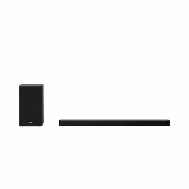 LG DSP8YA 440W 3.1.2-Soundsystem Soundbar mit Subwoofer - Schwarz ...