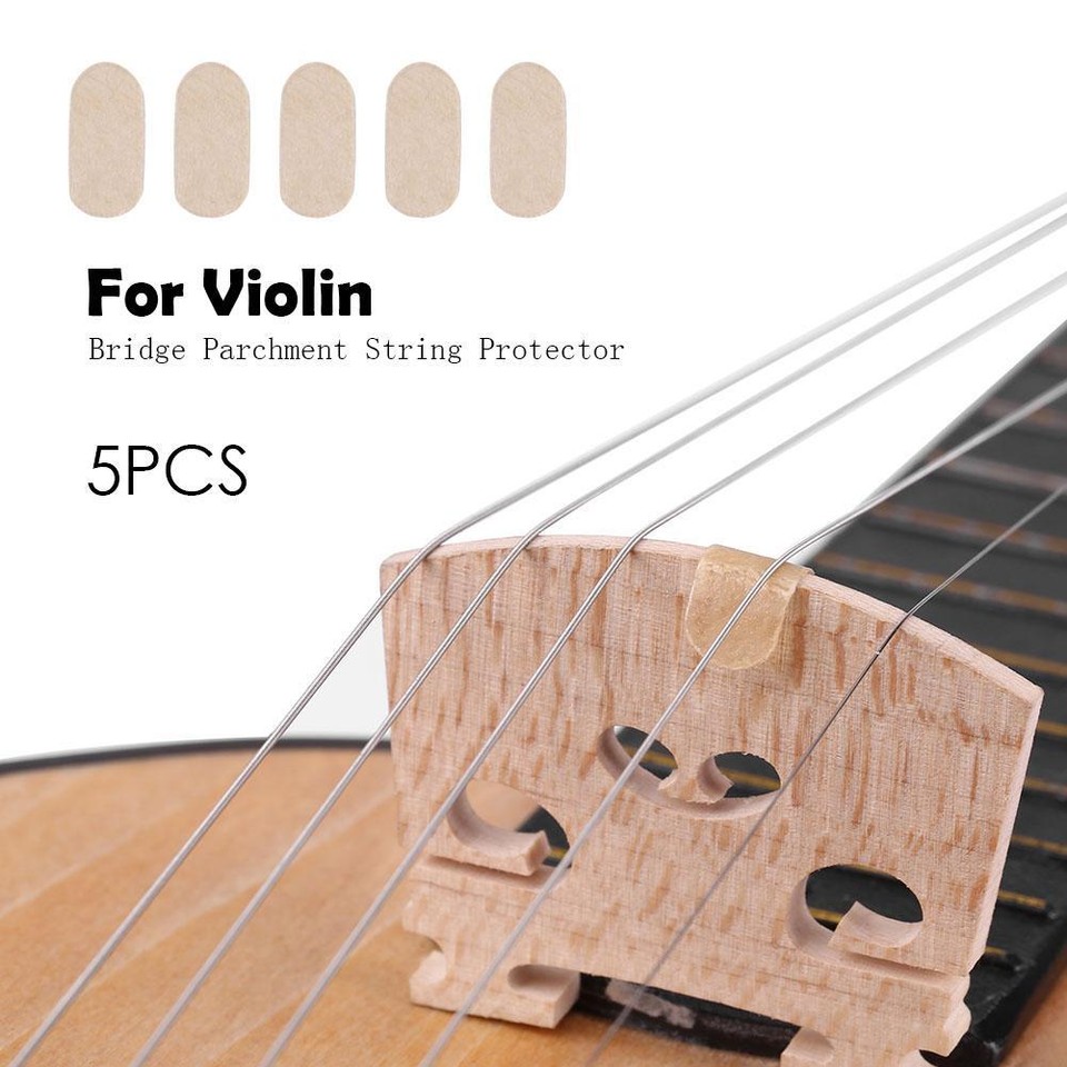 5pcs Viola E String Pads Replacement Parchment Durable Stringed ...