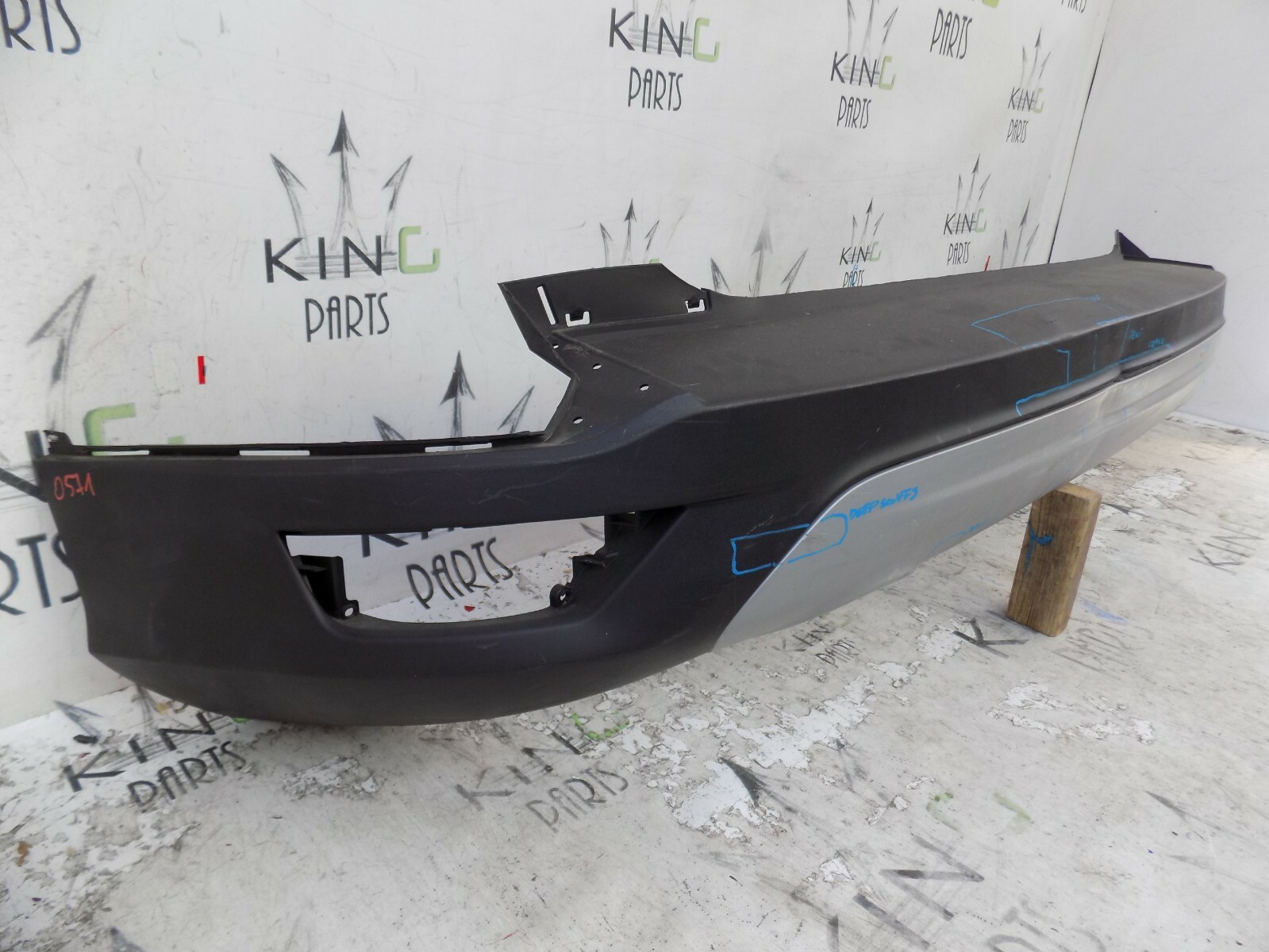 FORD KUGA MK2 2012 - 2015 BLACK REAR BUMPER GENUINE CV44-17K835-AW ...