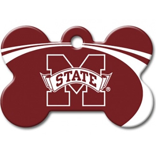 Mississippi State NCAA Officially Licensed Dog/Pet ID Tag--FREE ...