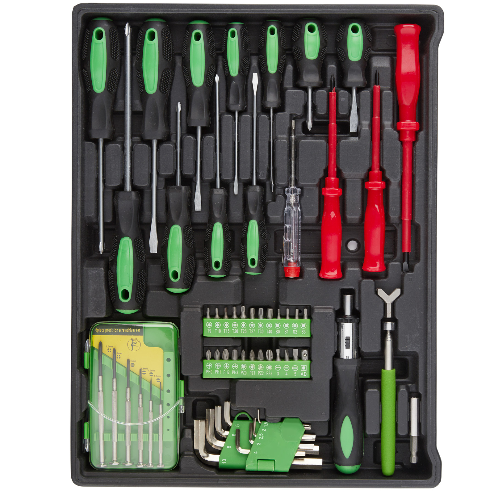 899 pc tool box with tools kit storage mobile trolley on wheels with 4 ...