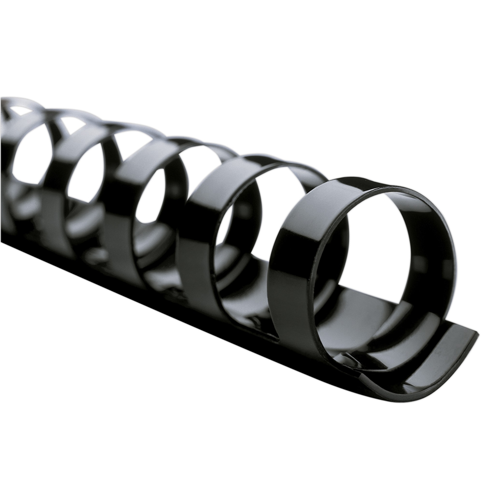 Office Depot Brand 5/16" Binding Combs, 40-Sheet Capacity, Black, Pack ...