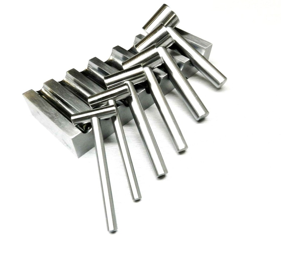 Swage Block U-Channel Steel Forming Dapping Metal Block w/ Hammer ...