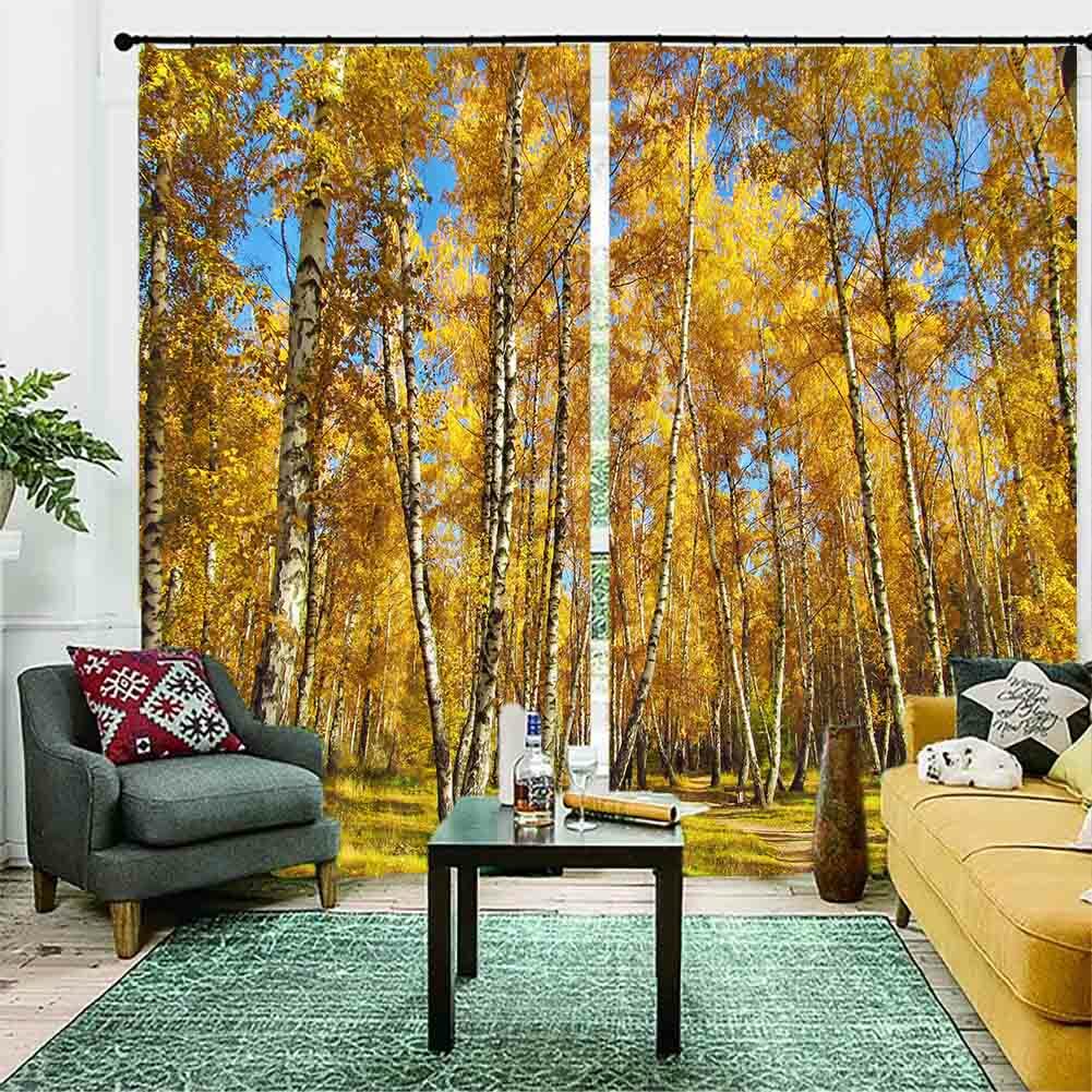 Forest Disordered Space 3D Curtain Blockout Photo Printing Curtains ...